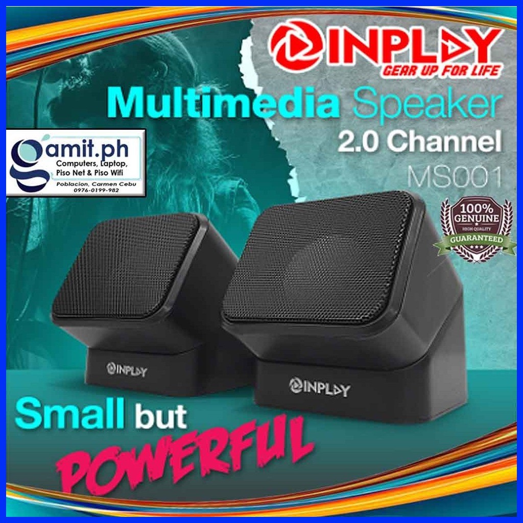 InPlay Mini Digital Speaker MS001 USB 2.0 Type Multimedia Speaker For ...