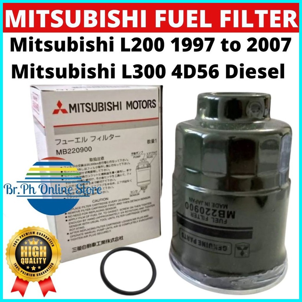 Mitsubishi Fuel Filter For Mitsubishi L200 1997-2007 / L300 4D56 Diesel ...