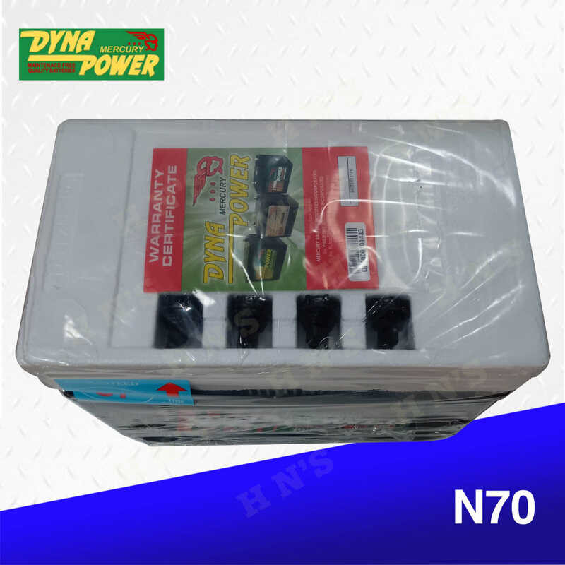 Dyna Power N70 3Sm Premium Low Maintenance Automotive Battery | Shopee Philippines