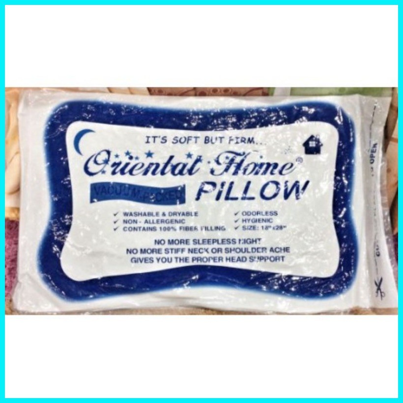 White Oriental Home Magic Pillow (46X74CM)18x28inches 760g | Shopee ...