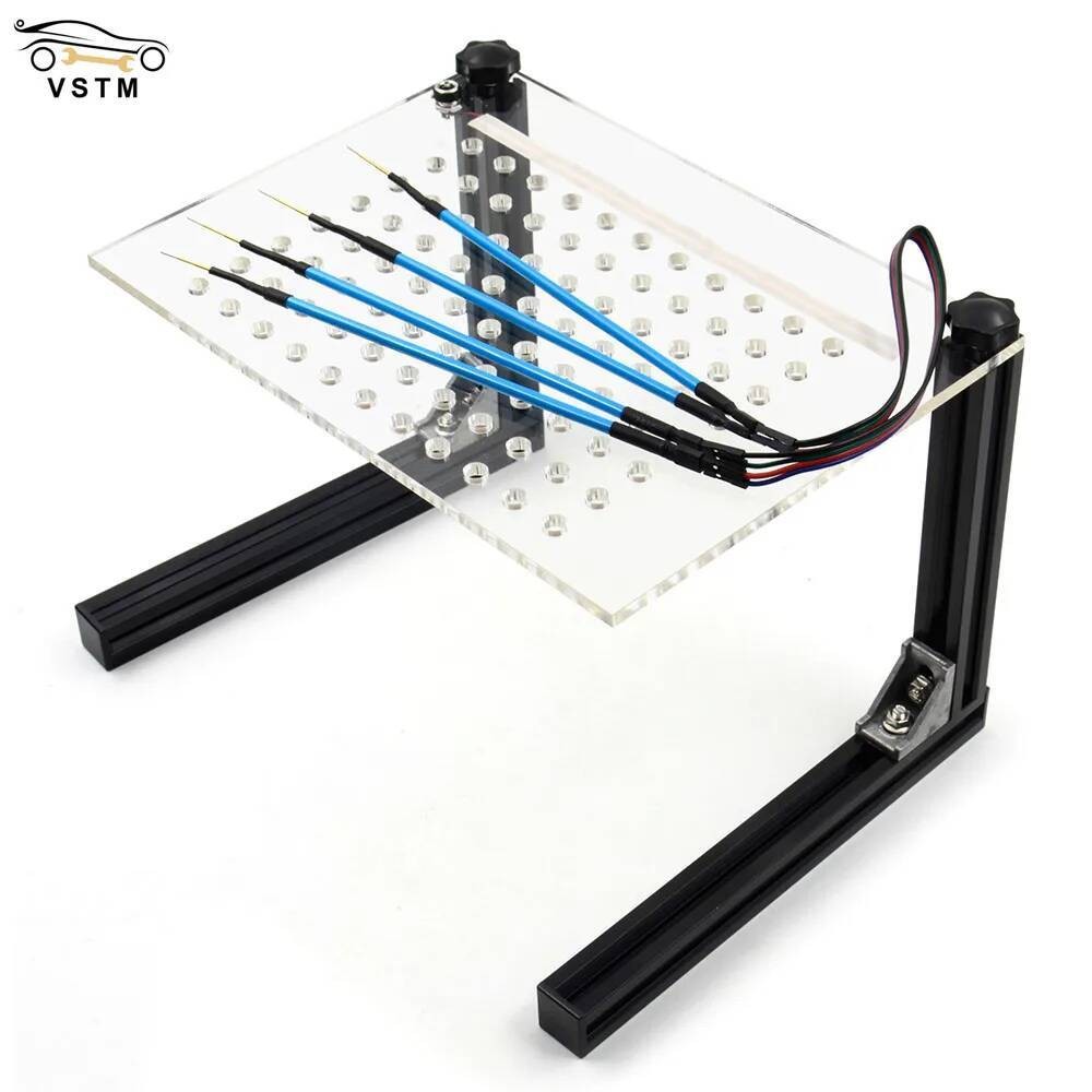 NEW LED BDM Frame With 4 Probe Pen Board Bracket Modified Auto ECU Chip ...