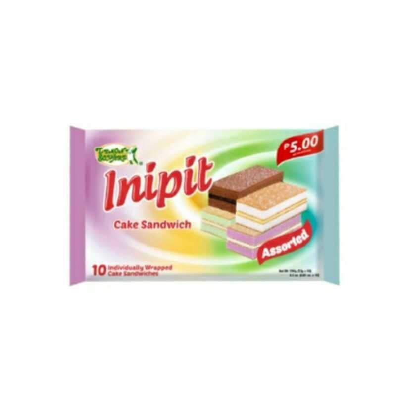 Lemon Square Inipit Cake Sand (23g x 10 ) | Shopee Philippines