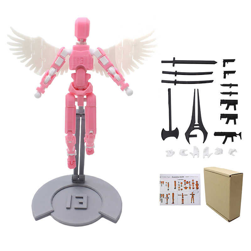 Arms Upgraded Dummy 3D Printed Multi Joint Mobile Doll Lucky 13 Robot ...