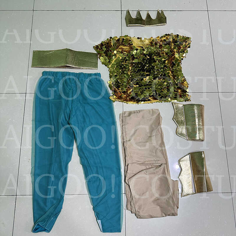 Poseidon Roman Greek Costume Neptune Cosplay For Men Adults Halloween ...