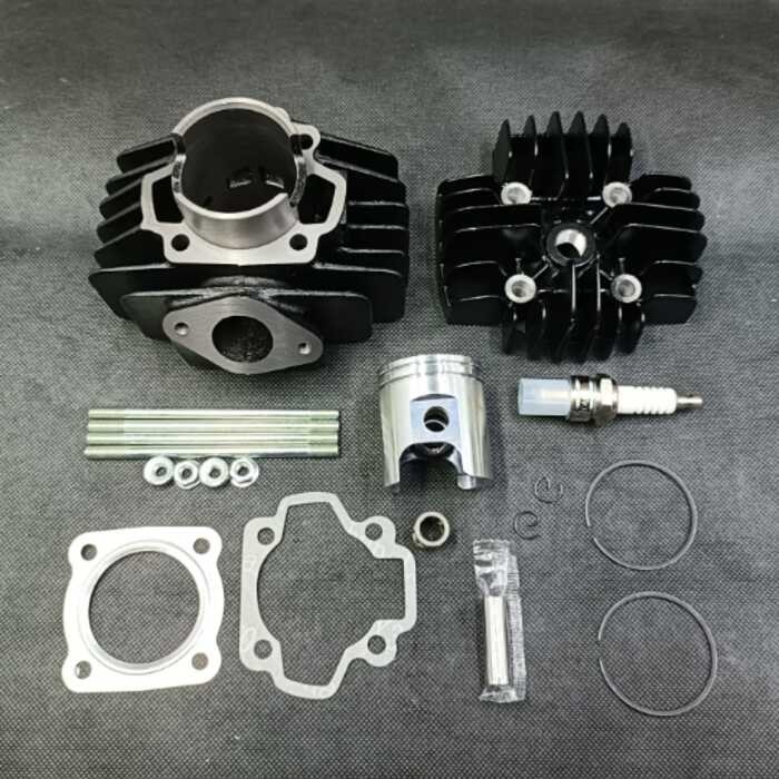 Barrel Kit Para sa Yamaha PW50 60cc Big Bore Head Piston PY QT PW 50 60 ...