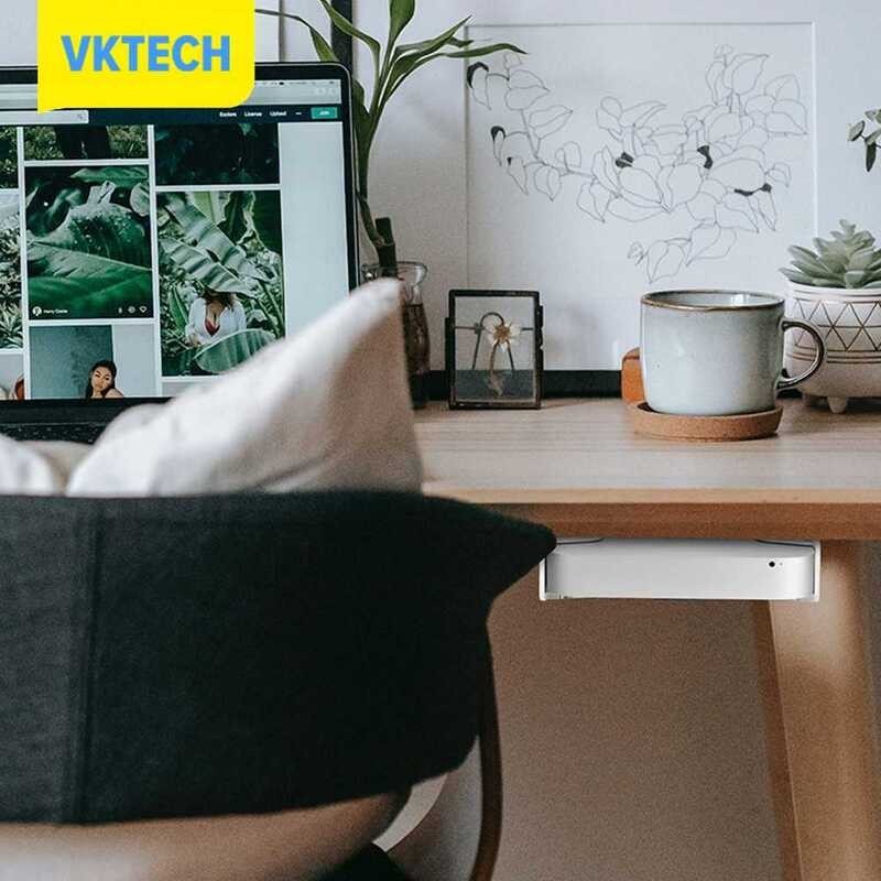 Desk Mount Wall/Desktop Dock Space-Saving Vertical Stand Scratchproof ...