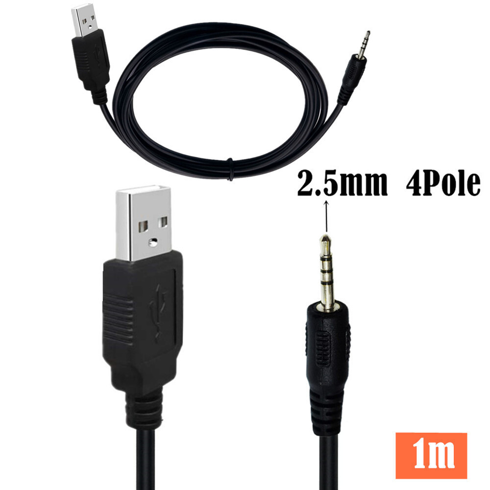 Bluetooth Headset Charging Cable USB to 2.5MM Male MP3/MP4 Download ...