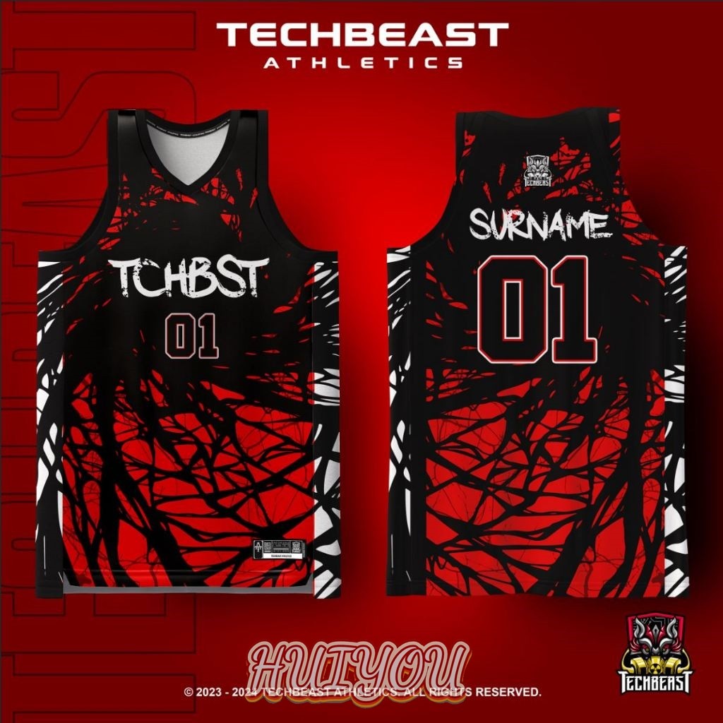 HUIYOU-Carnage Full Sublimation Basketball Jersey Techbeast ( CUSTOM NAME + NUMBER ) | Shopee ...