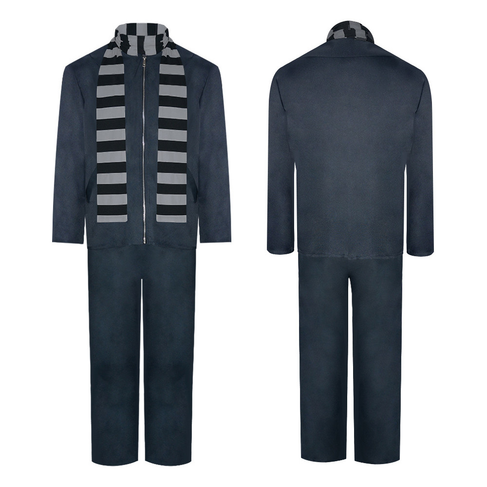 Movie Despicable Cosplay Costume Gru Disguise Outfits for Men Adult ...