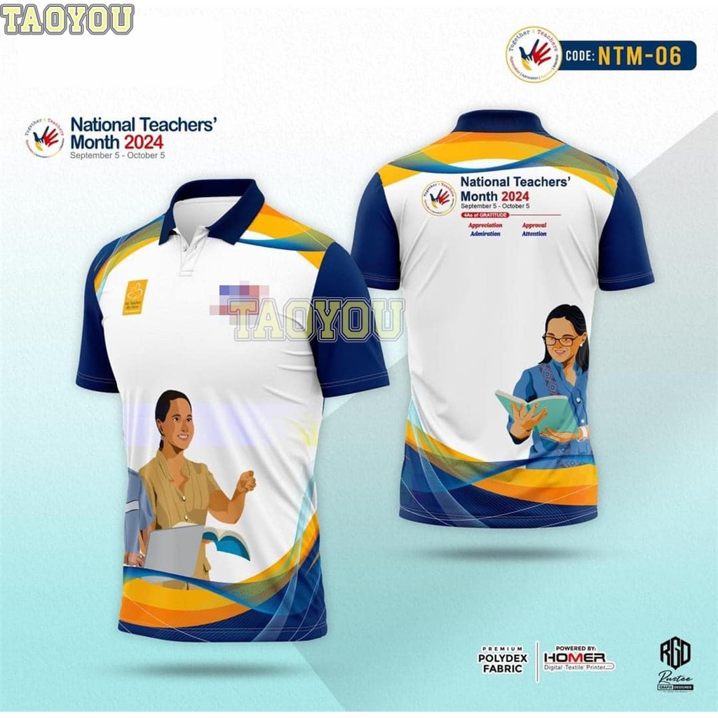 POLO SHIRT MATATAG UNIFORM FULL SUBLIMATION DEPED BADGE Men Women ...