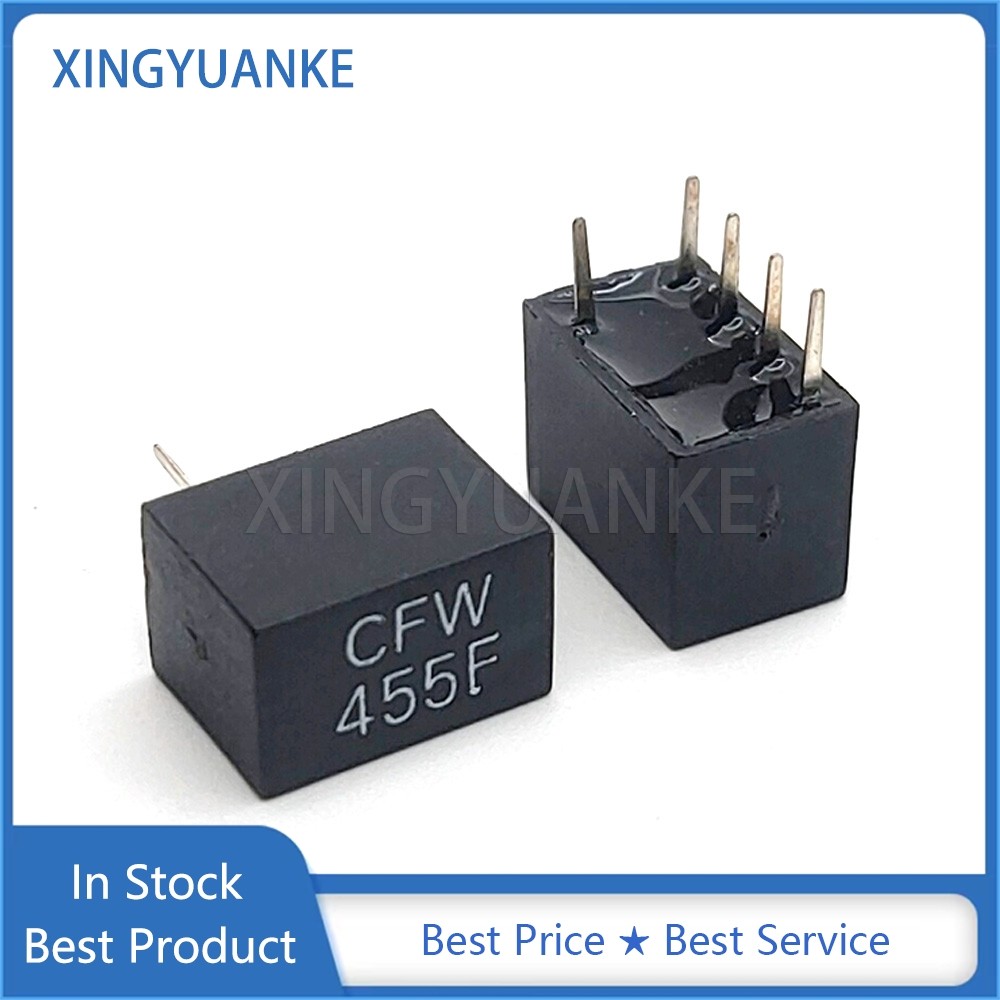 10Pcs/lot CFW455F CFW 455F 1+4 5Pin DIP-5 455KHz Ceramic Filter For ...