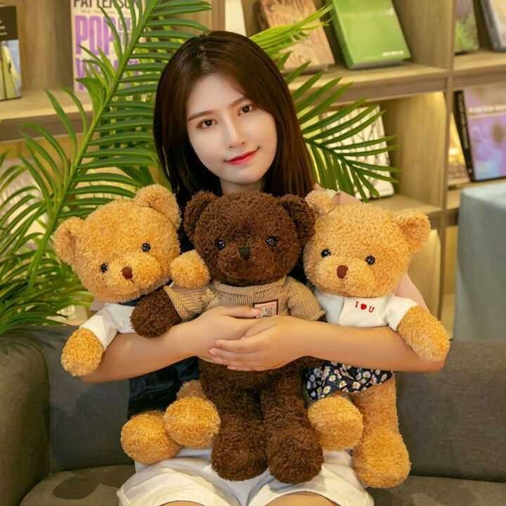 Cute ☥ Meettoy Teddy Stuffed Toys Big Size 30/40/50/70cm Cartoon Animal ...
