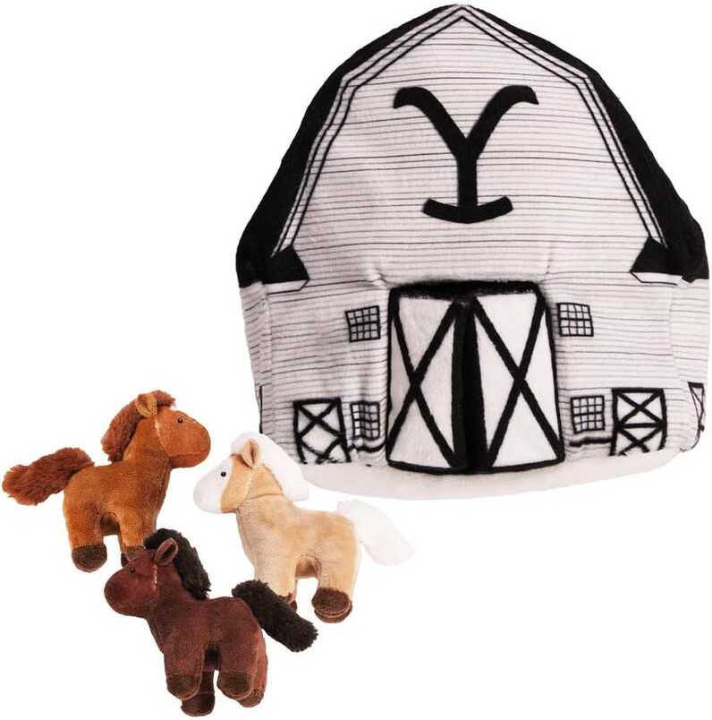 design LAB, Inc. Official Yellowstone Merchandise Indoor Dog Toy Bundle ...