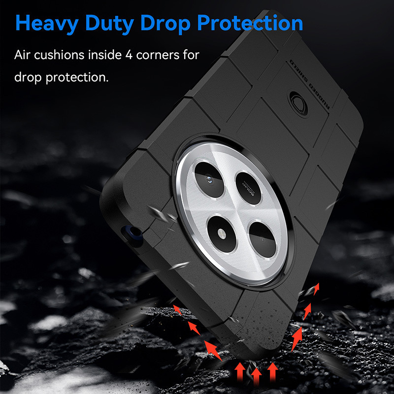 For Xiaomi Redmi 14C 14R Full Cover Hybrid Rugged Shield Shockproof ...