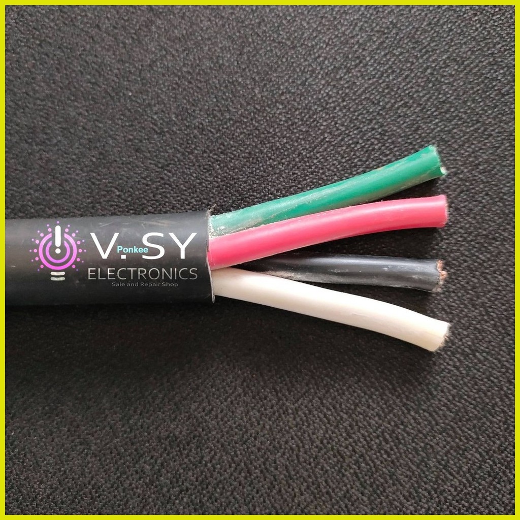 § 4c x 5.5mm / Gauge 10 / AWG10 4 Cores Royal Cable Cord Electrical ...
