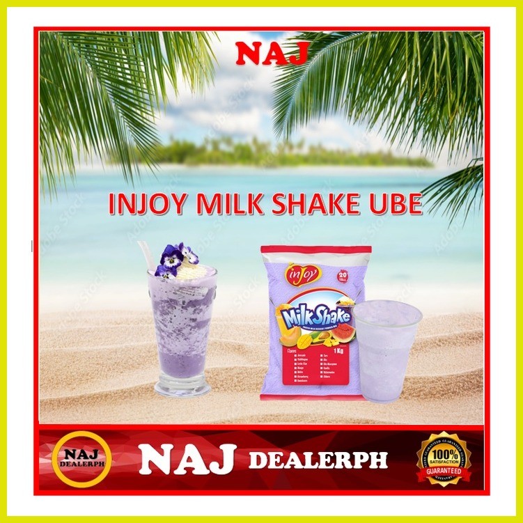 inJoy Ube Milk Shake | Instant Powder Milk Drink 1kg | Shopee Philippines