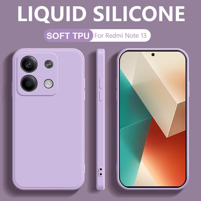 Liquid Silicone Phone Case for Xiaomi 13T Pro 13 Lite Mi Redmi Note 13 ...