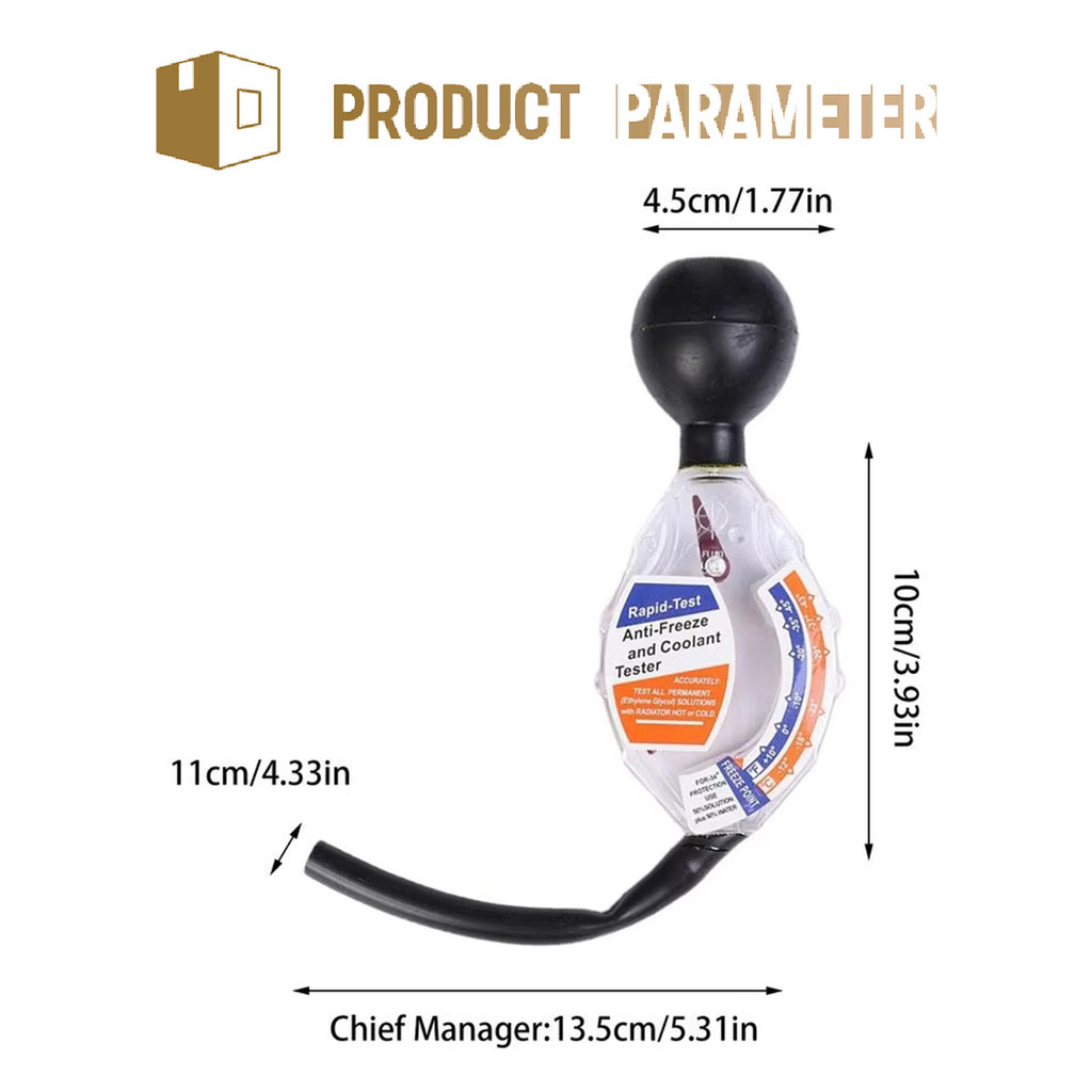 Antifreeze Tester Universal Coolant Tester Hydrometer Tester Digital ...