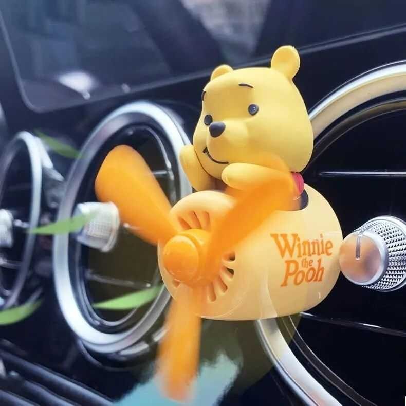 Car Air Freshener Winnie The Pooh Aromatherapy Outlet Propeller Perfume ...