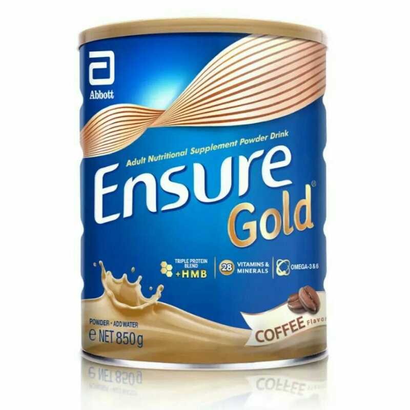 Ensure Gold Coffee Triple Protein Blend + HMB Vitamins And Minerals 3 ...