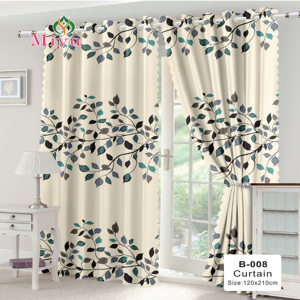 Kurtina Wavy Curtain 6 Ring Pink/Elegance Curtina 100x210cm Window ...