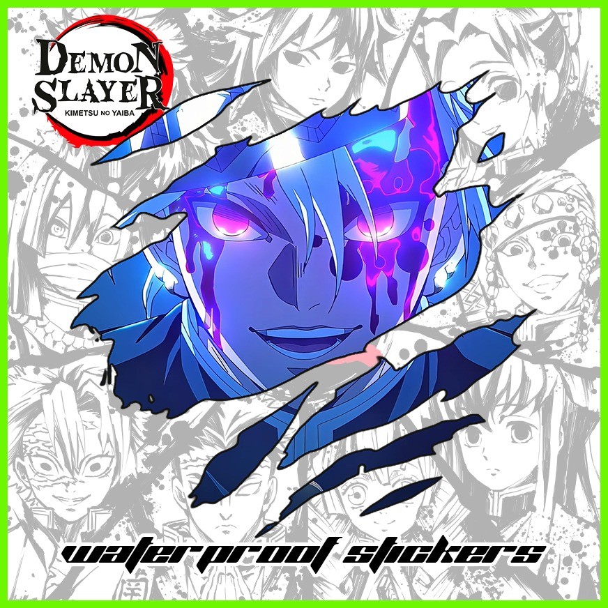 HASHIRA 】SCRATCH WATERPROOF VINYL STICKER (DEMON SLAYER) SET 1 | SOLD ...