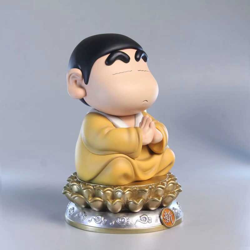 Crayon Shin-Chan Buddha Ruyi Boxed Figurine Car Ornament Doll Model ...