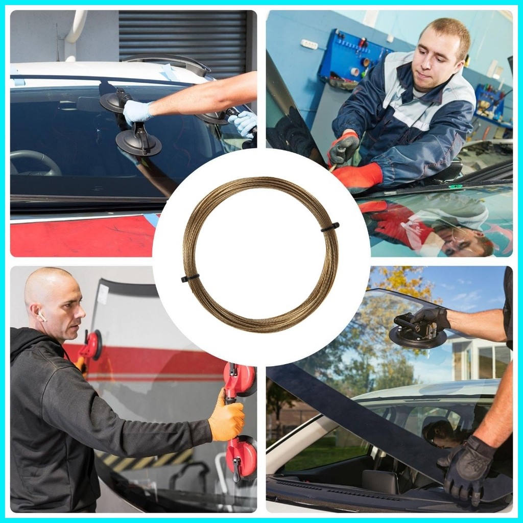 20M Car Windshield Window Removal Install Steel Wire Rope Auto ...