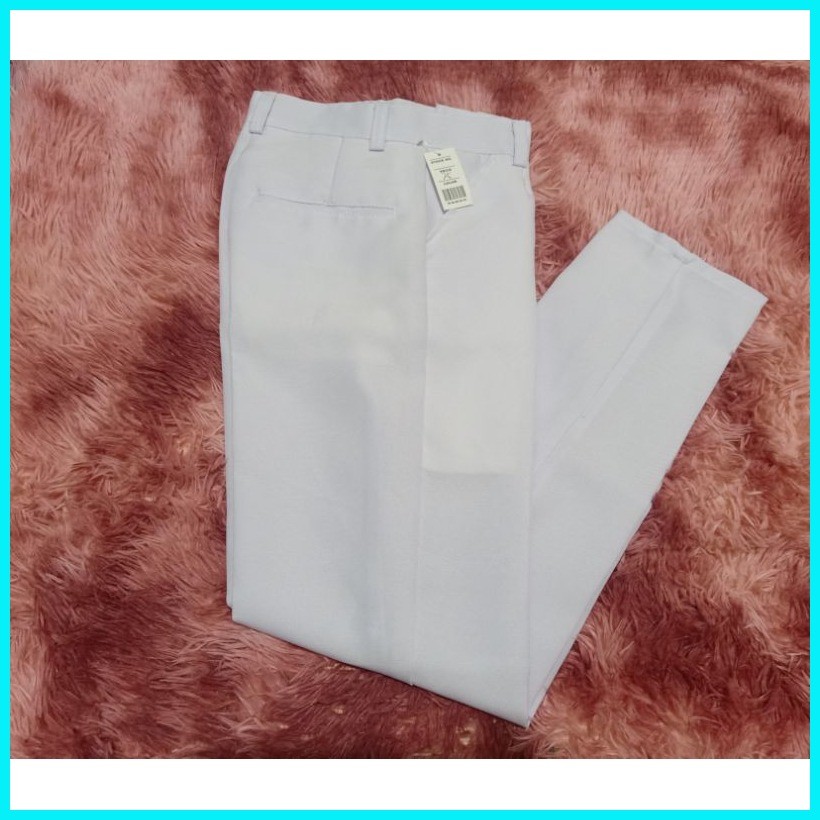 White Slacks Uniform for Students,Hospital,Seaman | Shopee Philippines