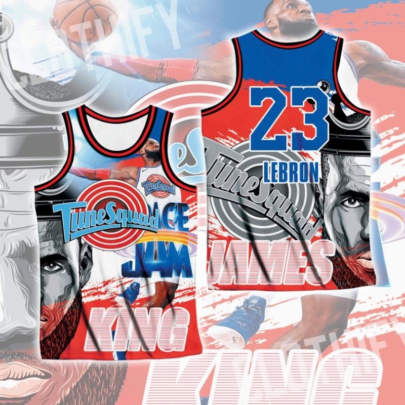 Clothify NBA Jersey Basketball Sando Tune Squad Lebron James | Shopee ...