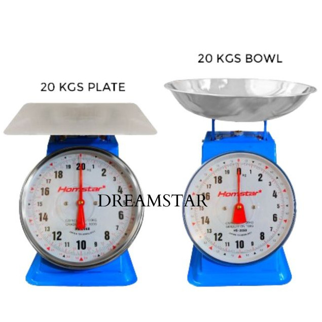 Timbangan 20 Kilos Weighing Scale Mechanical Vegetable/Food Meat ...