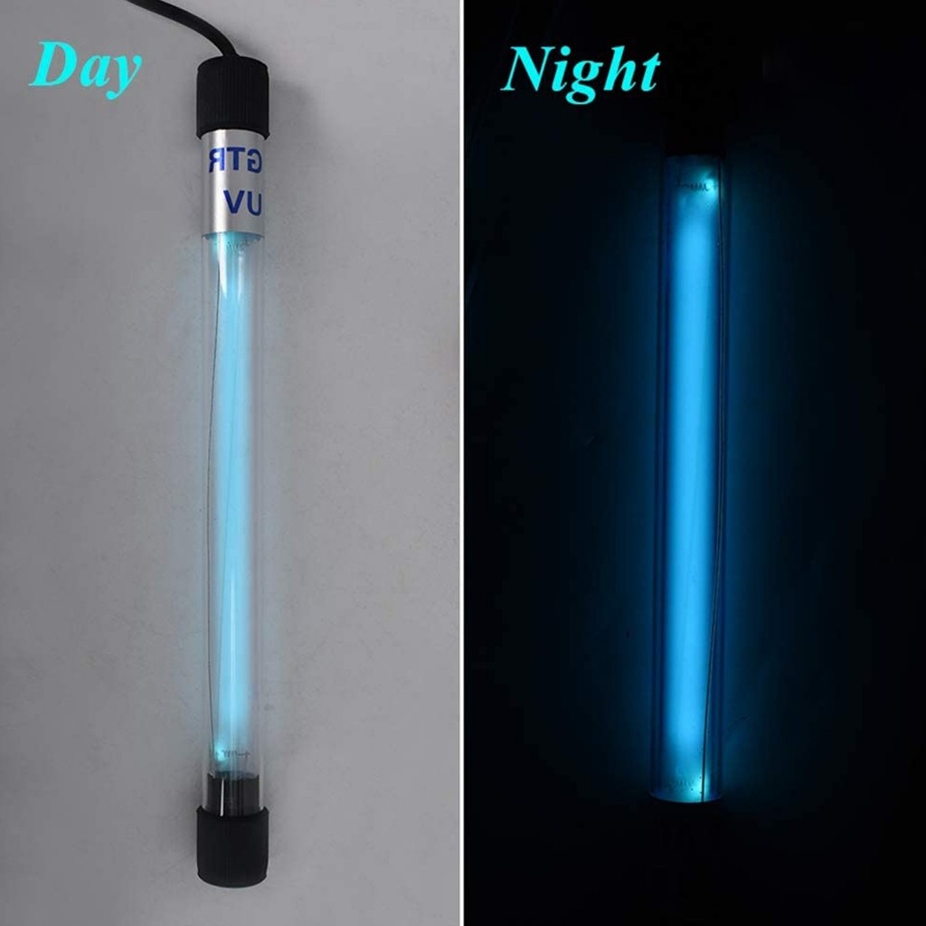 UV Light Fish Tank Sterilization Lamp Fish Pond Water Purification ...