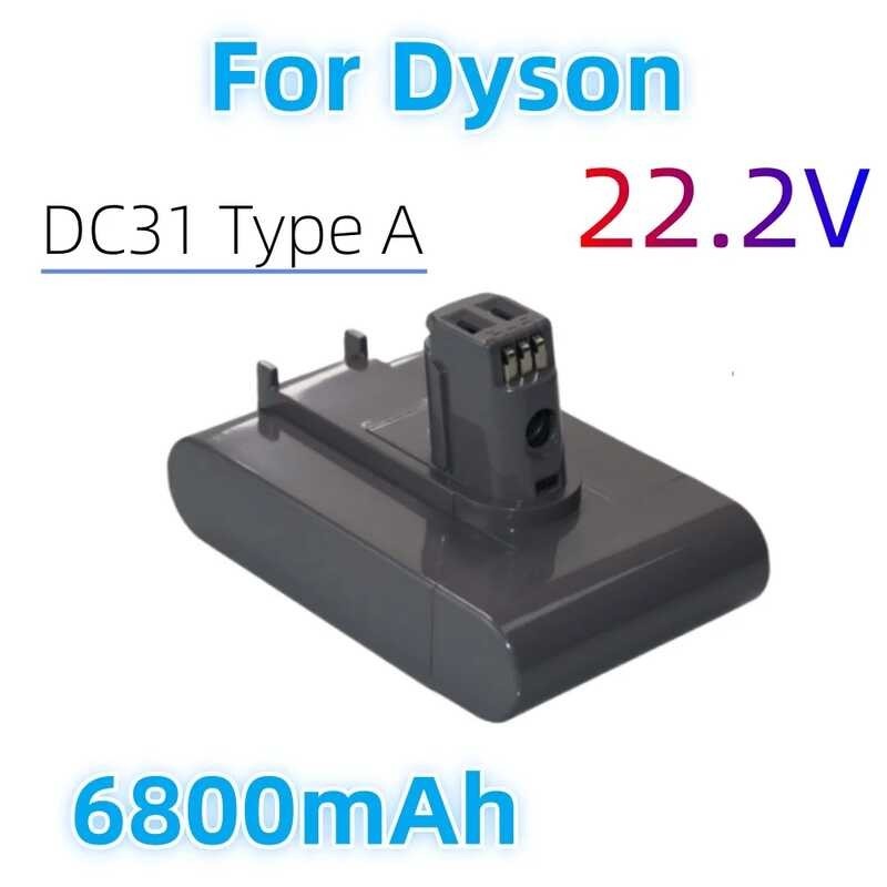 DC31 Type A 22.2V 6800mAh Li-ion Vacuum Cleaner Battery For Dyson DC35 ...