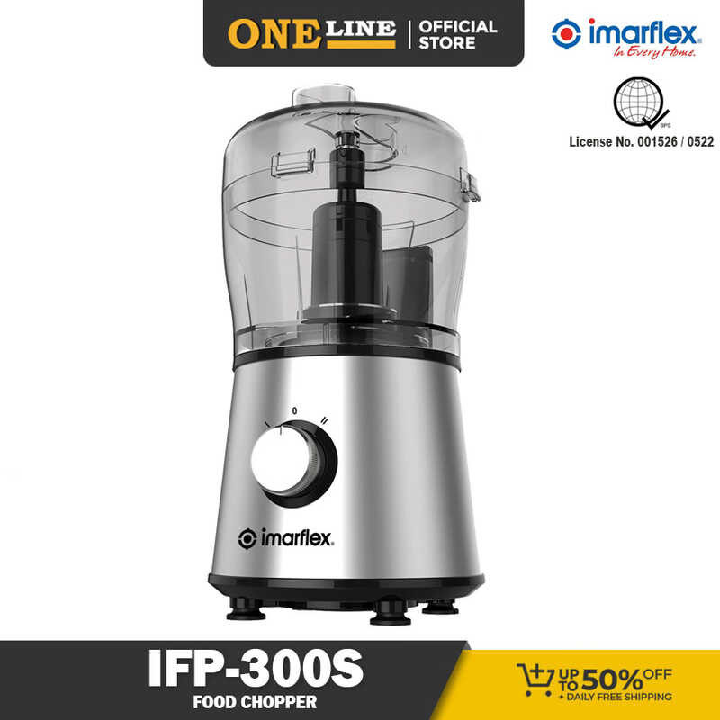 ONELINE I Imarflex IFP-300S Food Chopper 500cc | Shopee Philippines