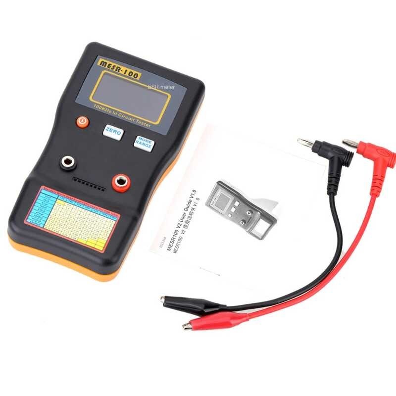 ESR Ohm Mesr-100/M6013 Meter Professional Resistance Capacitance ...