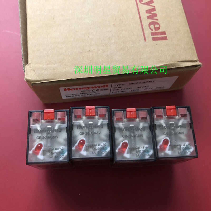 American Honeywell, Honeywell Intermediate Relay Gr-2C-Ac48v, Original ...
