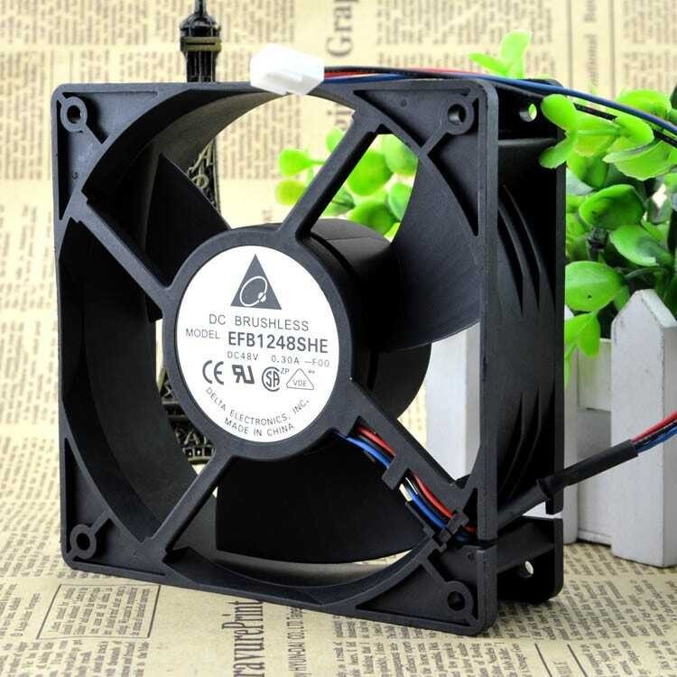 Delta Efb1248she-F00 48V 0.30A 12038 12Cm Speed Measurement Cooling Fan | Shopee Philippines