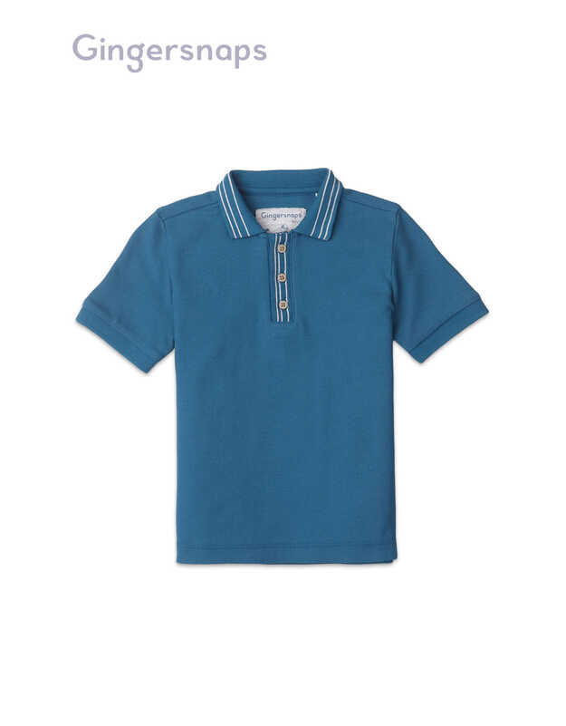 Boys Gingersnaps 'Polo Na May Stripe Flat Knit Collar | Shopee Philippines