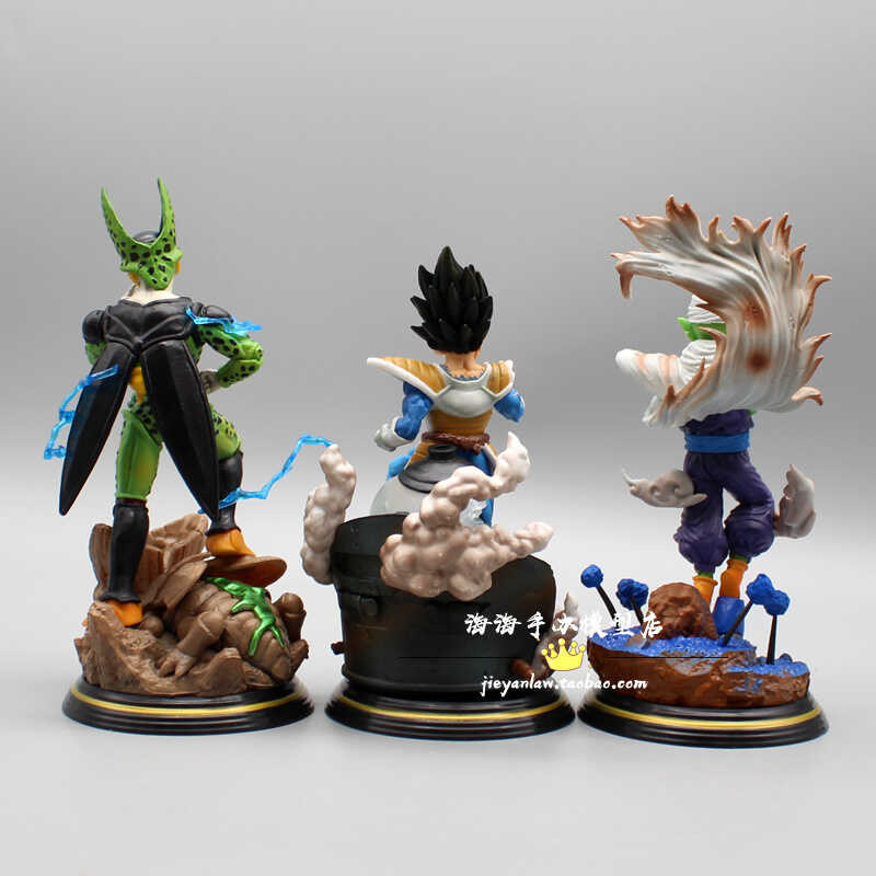 2 Dragon Ball Z Anime Figure Piccolo Son Gohan Cell Vegeta Wcf Action ...