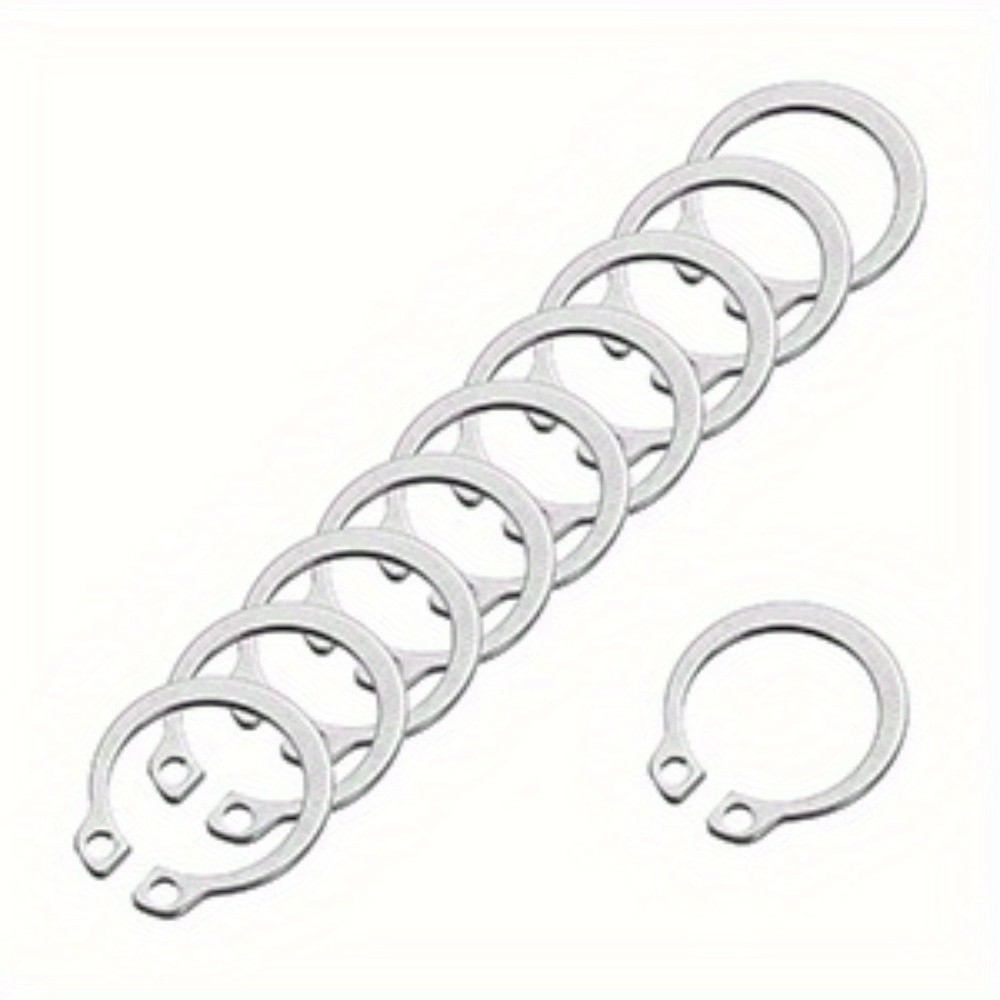 225 Pieces Boxed 304 Stainless Steel Shaft, with Elastic Fixing Ring ...