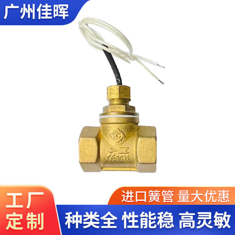 Piston Brass Flow Switch Dn15 Caliber Water Flow Switch Installed By ...