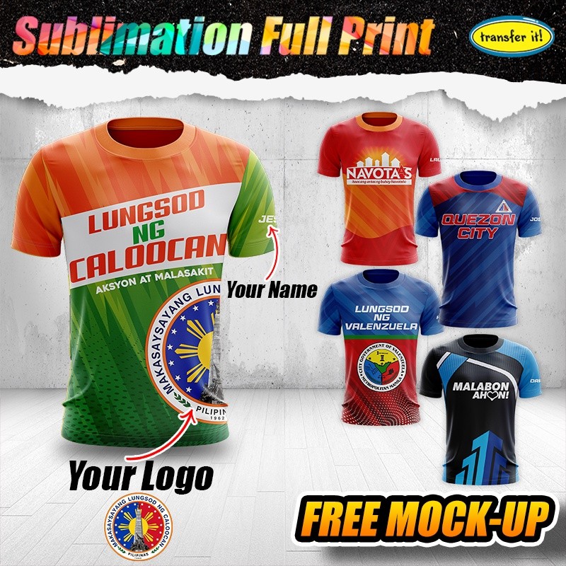 Transfer It Personalized FULL SUBLIMATION LGU's Uniform City Hall ...