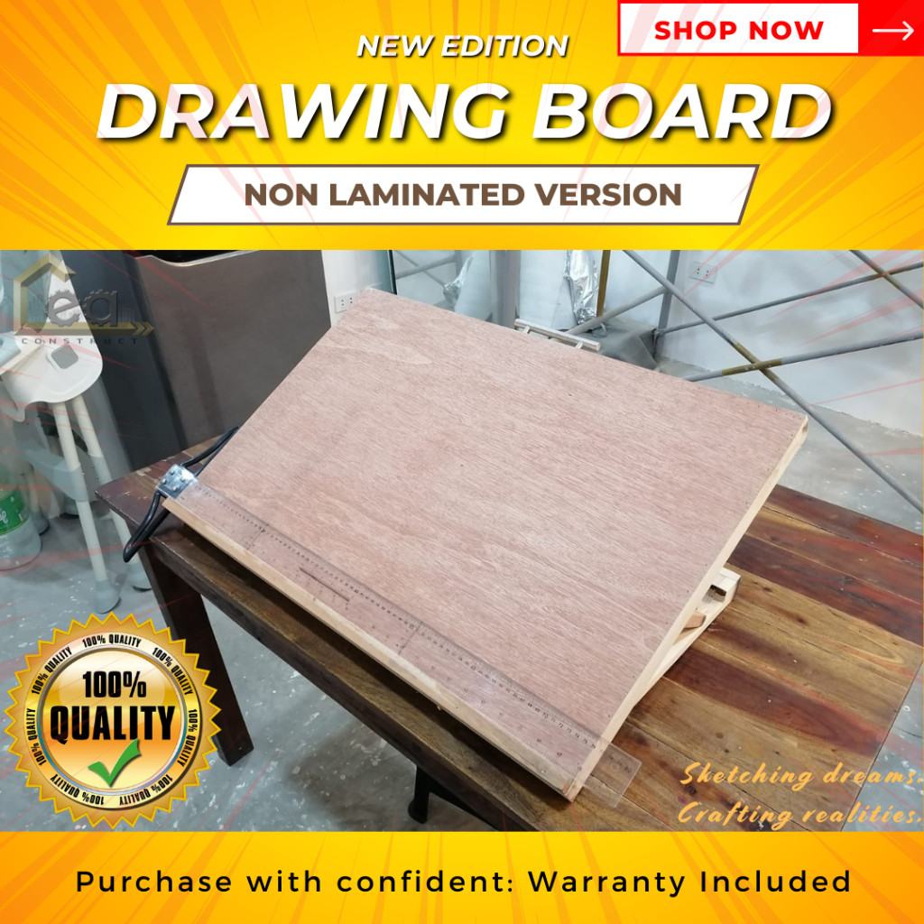 CEA Drawing Board / Drafting Board - Portable Non-Laminated Edition (18 ...
