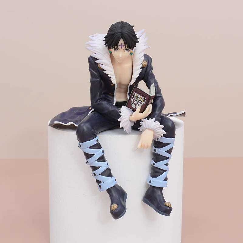 Hunter X Hunter Chrollo Captain Reading Book Cup Noodles Figure Model ...