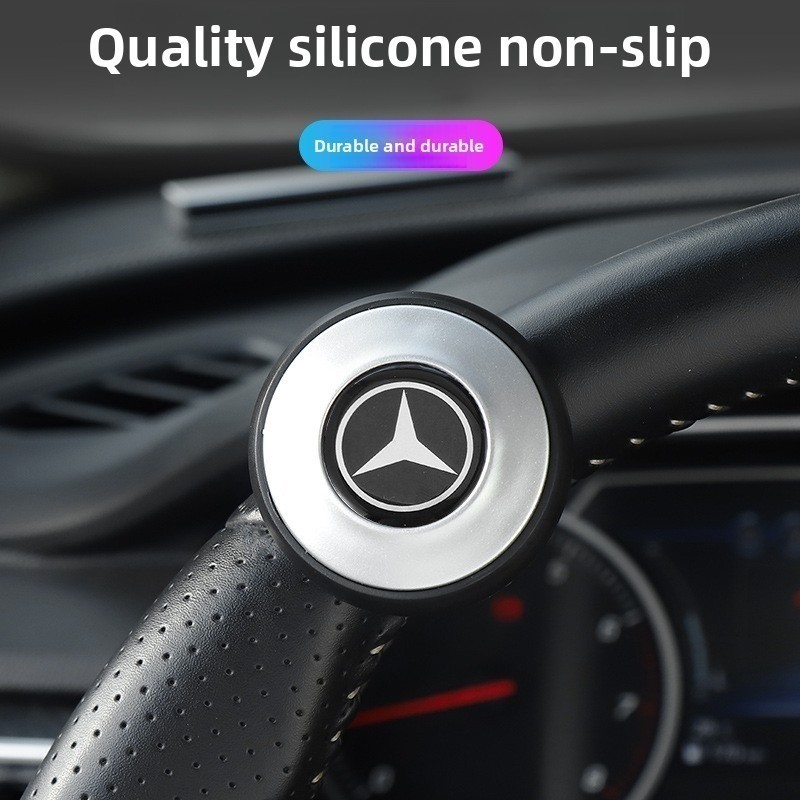 360° Rotation Car Turning Steering Wheel Booster Spinner Knob, Metal ...