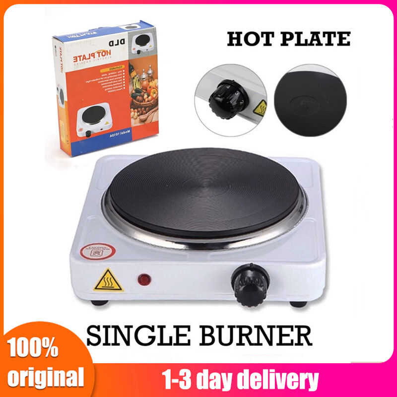 1000W Electric Hot Plate Temperature Controls Countertop Single Cast ...
