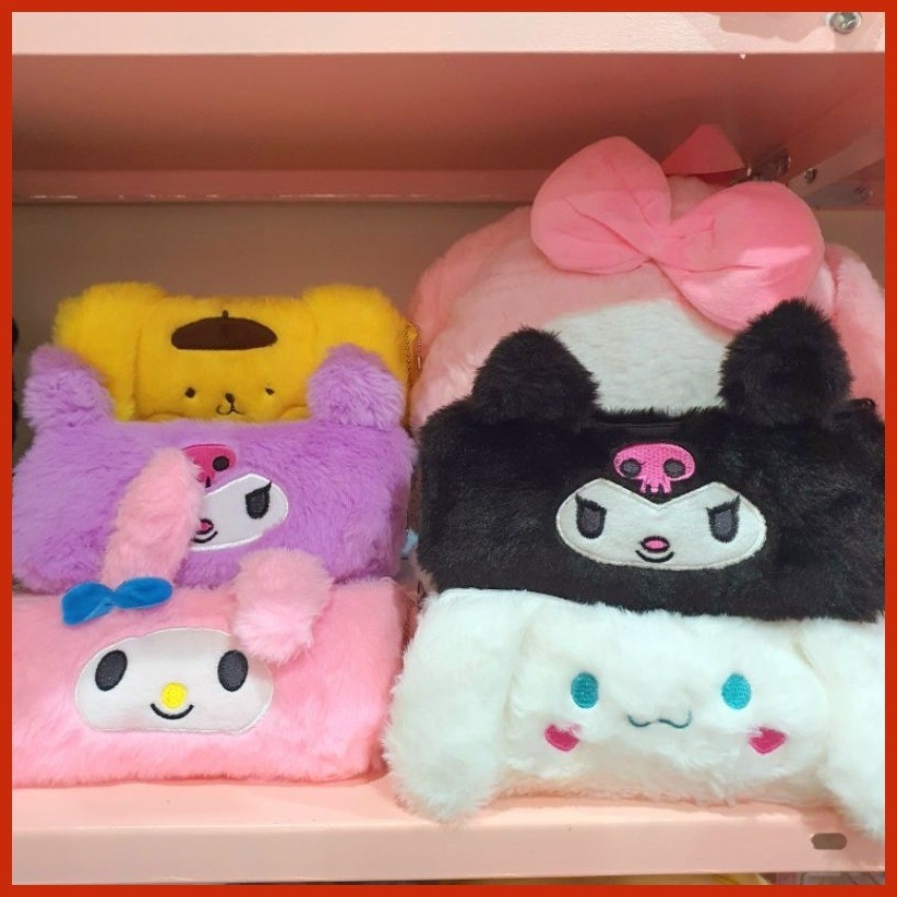 ☑ ∨ Fluffy Fuzzy Pencil Pouch Organizer | Shopee Philippines