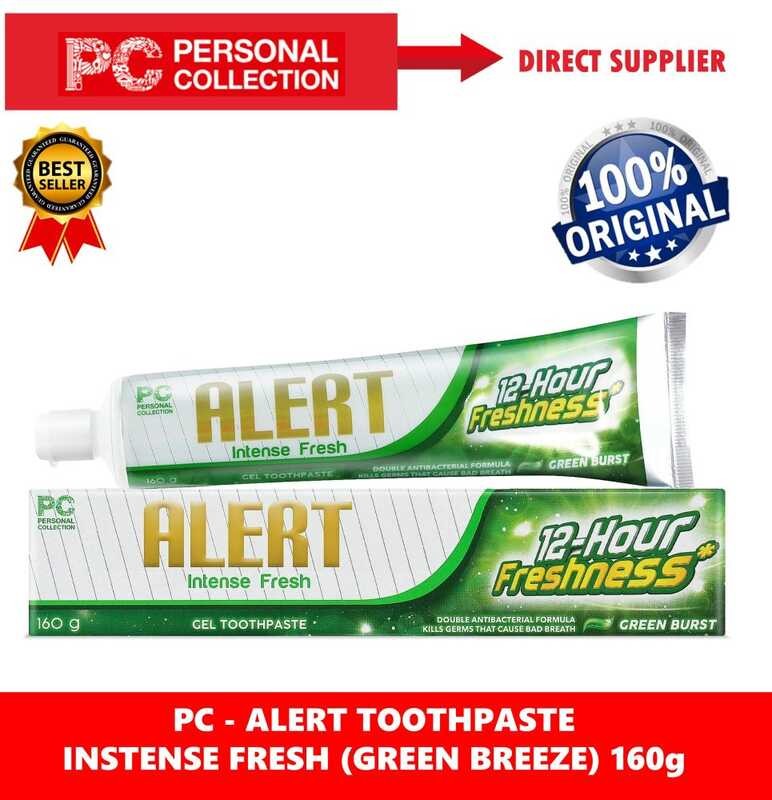 Personal Collection Alert Toothpaste GREEN BREEZE INTENSE FRESH - All ...