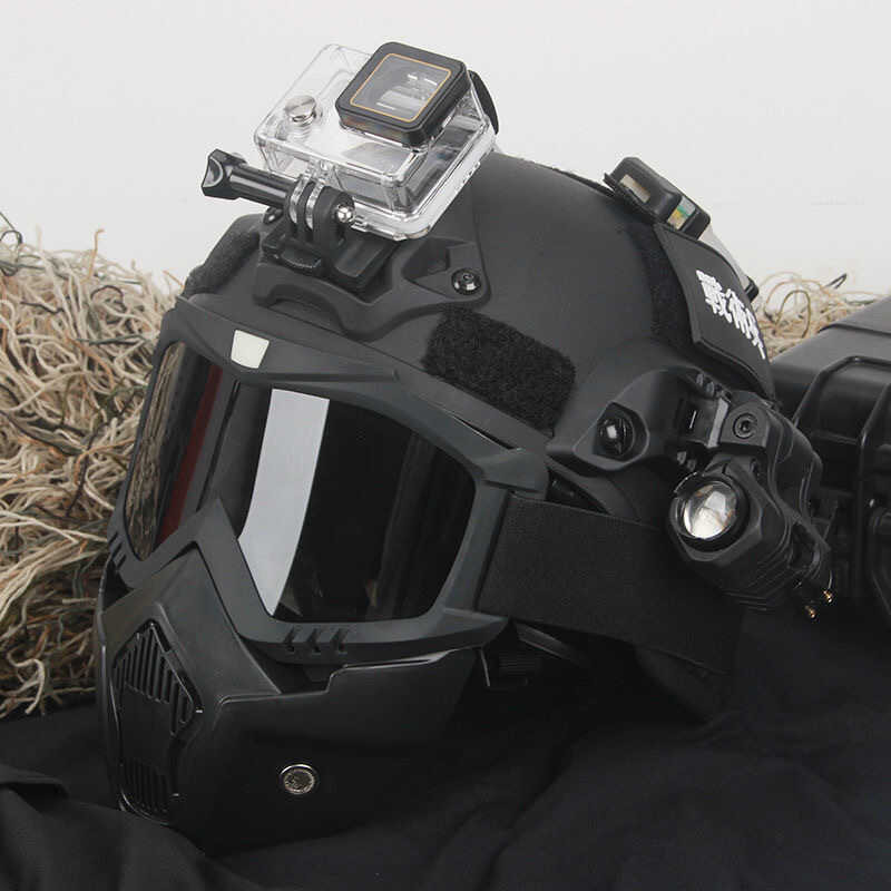 Tactical Helmet Children's Full Set Heavy Military Enthusiast Combat ...
