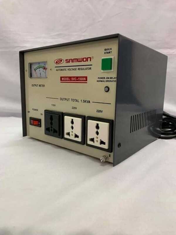 on Automatic Voltage Regulator 1500 Watts AVR With Time Delay (Sw-1500W ...